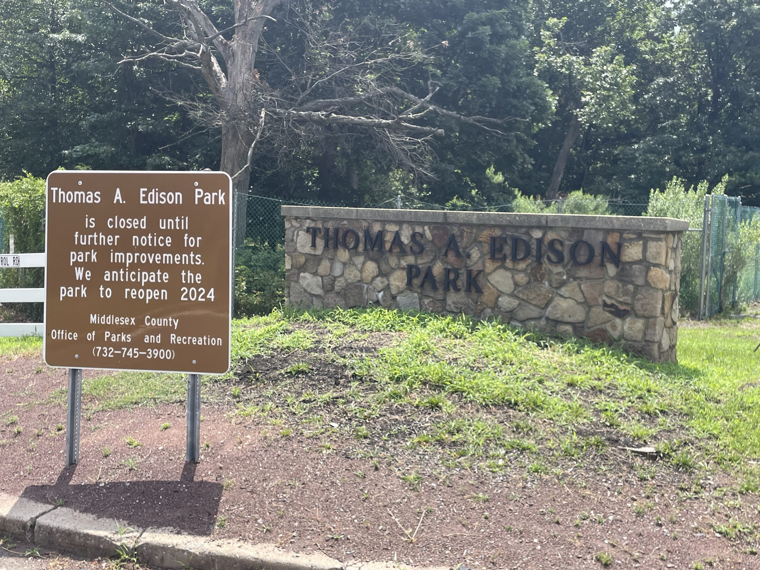 Thomas A. Edison Park Closure and Delayed Redevelopment Raises Concerns ...