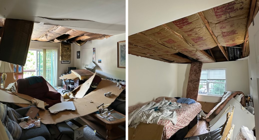 280 Units Evacuated after Multiple Ceilings Collapse - Edison Reporter