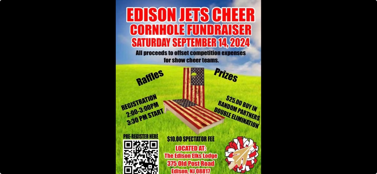Edison Jets Cheer to Host Cornhole Fundraiser - Edison Reporter